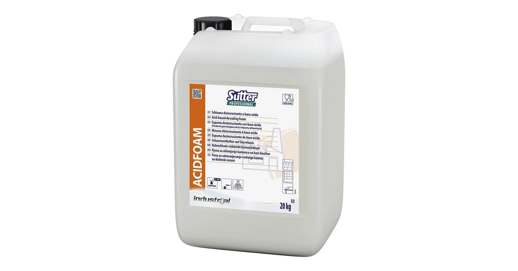 Sutter Acidfoam foszforsav alapú habosítható vízkőoldó koncentrátum ...